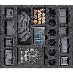 Feldherr Foam Tray Set Compatible with Adeptus Titanicus: Grand Master Edition Board Game Box