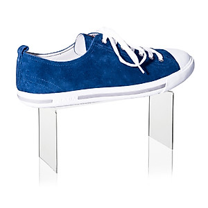 Product Carrier as a Decorative Bridge, Shoe Stand Made of Original Plexiglas (20.0 x 7.0 x 10 cm) Presentation Display, Sales Stand