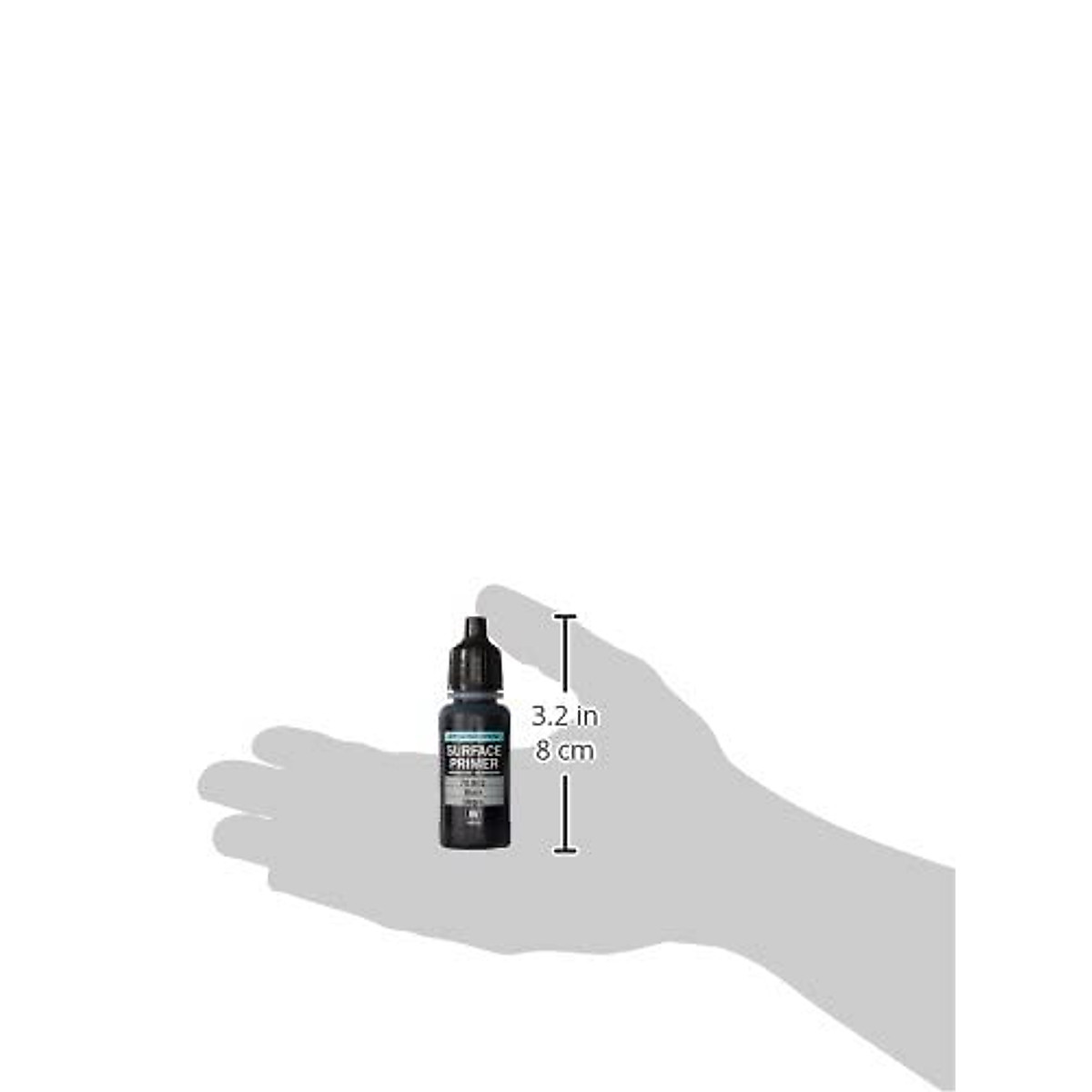 Vallejo Acrylic Polyurethane, 17ml, Black Primer