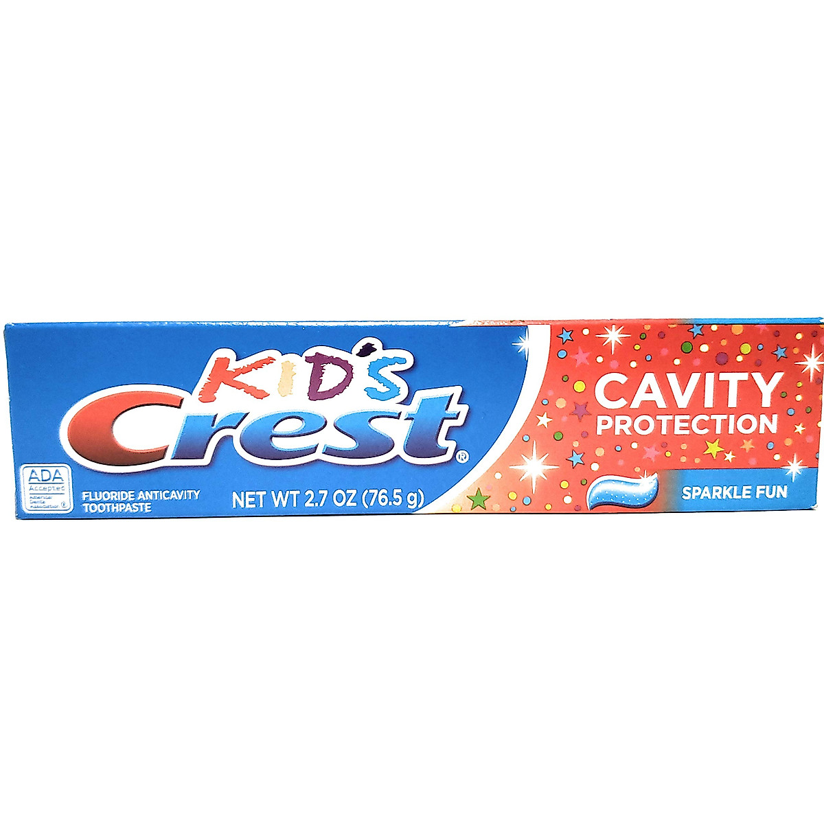 Crest Kid's Sparkle Fun Toothpaste Cavity Protection 2.7oz (3 Pack)