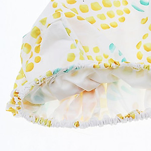 Tongina Reusable Diaper Change Table Pad Covers, Pineapple, as described