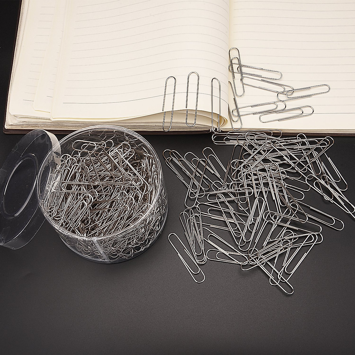 Sunmns 300 Pieces Large Size Paper Clips for Office School and Personal Use, 2 Inch