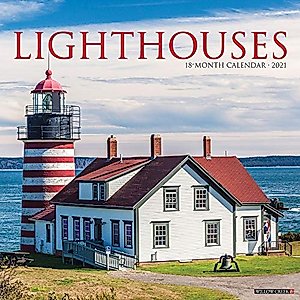 Lighthouses 2021 Wall Calendar