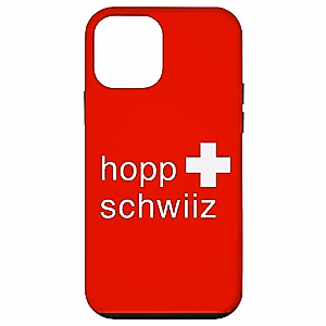 iPhone 12 mini Hopp Schwiiz Go Switzerland Case
