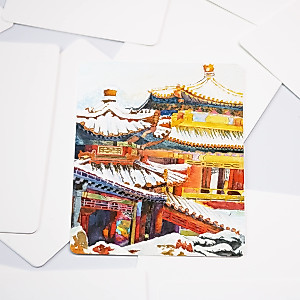 IMAGAME White Blank Playing Cards – 180PCS DIY Flash Cards, Game Cards, Study Learning Cards, Message Card, Thank You Card, Gift Card, Word Cards for Writing, Drawing – Poker Size