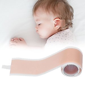 Baby Auricle Valgus Correction Patch, Silicone Ear Aesthetic Corrector, Newborn Baby Ear Aesthetic Correctors, Kids Infant Protruding Ear Patch Stickers, Baby Silicone Gel Ear Tape 4cmx50cm