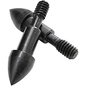 ZSHJGJR Archery Arrow Field Points 60 Grain Bullet Point Arrow Tips Screw in Broadheads for Hunting Shooting Partice 12/24 Pieces (12Pieces)