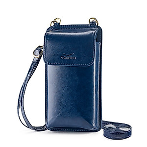 Claasico Womens Crossbody Wallet & Phone Case | iPhone/Samsung/LG Magnet Cell Pouch & Handbag