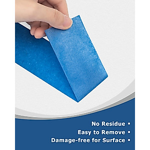 WeLiu Painters Tape 6 Rolls (990 Ft) Masking Tape, Blue Painter’s Tape for Home Office School, DIY Crafts, Labeling, Edge Finishing, 2 Inches x 55 Yards