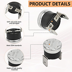 W10339563 Thermostat Replacement for Whirlpool Dishwashers W10195091 WPW10195091 PS11750035 Compatible with Multiple Models