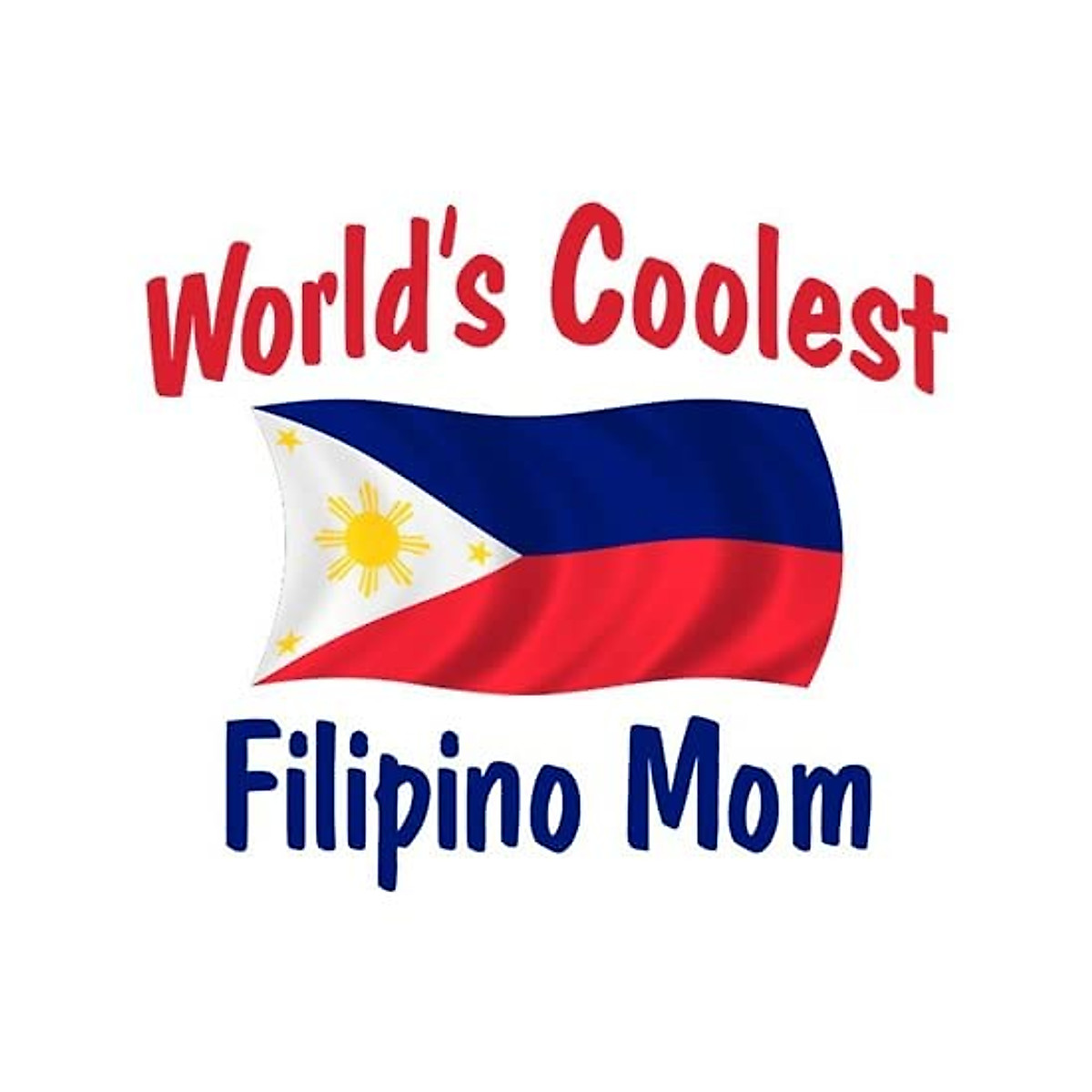 CafePress Coolest Filipino Mom Mug Ceramic Coffee Mug, Tea Cup 11 oz