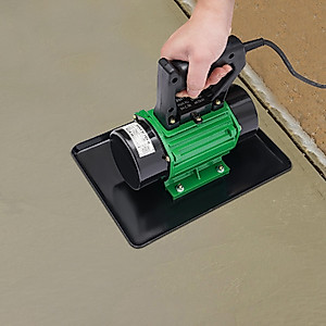 Electric Concrete Vibrator Motor, 110V 370W Portable Cement Vibrating Machine,3500 RPM, 220.46 LBS Vibration Force, Handheld Table Motion Concrete Vibrator Machine for Cement Leveling Works