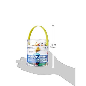 Learning Resources Take 10! Color Bug Catchers, Fine Motor Skills, for 2-4 Players, Ages 3+