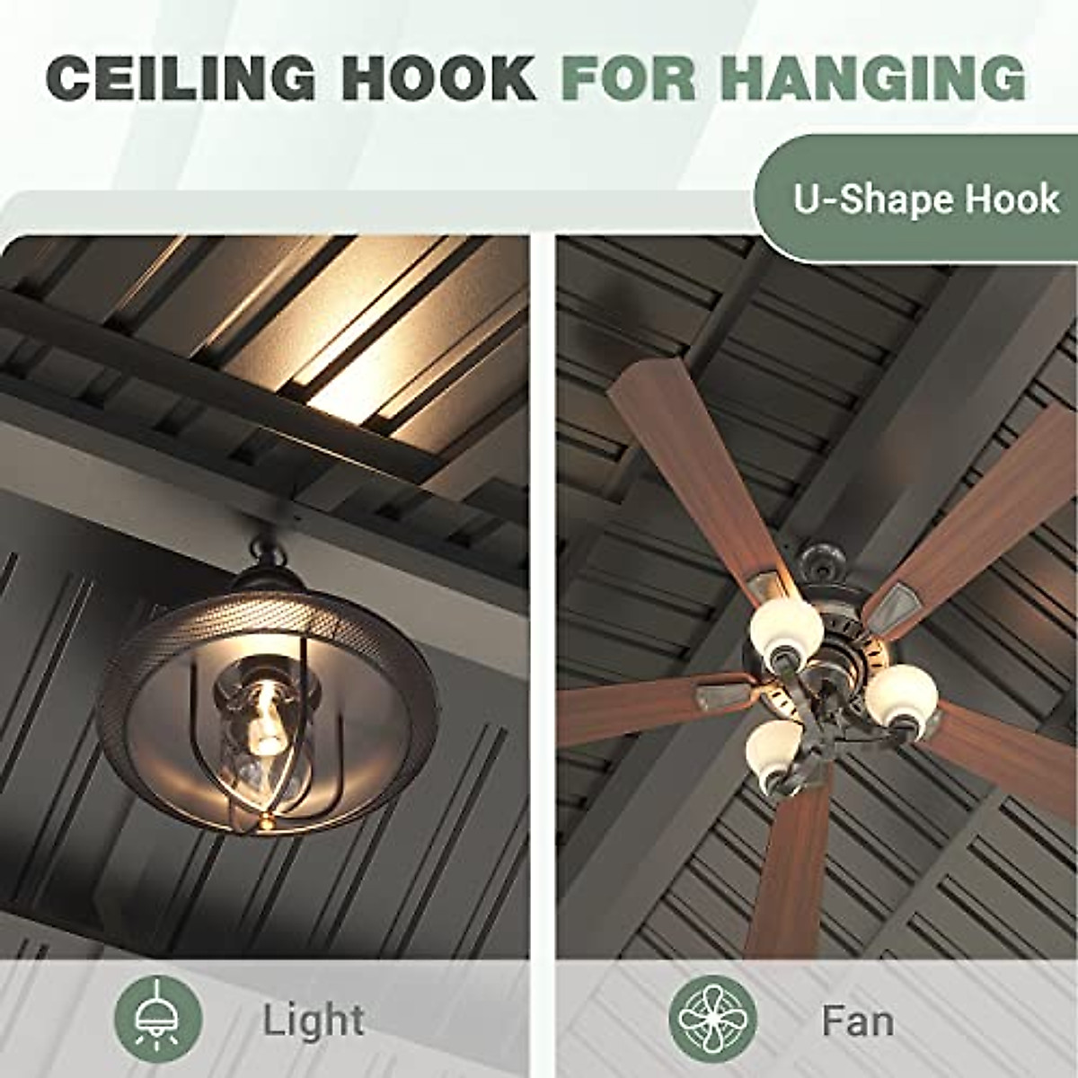 Greesum 12'x20' Hardtop Metal Gazebo, Outdoor Galvanized Steel Double Roof Canopy, Aluminum Frame Permanent Pavilion with Netting and Curtains for Lawns, Patio, Backyard and Deck