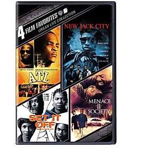4 Film Favorites: Urban Life (ATL, New Jack City, Set It Off: Deluxe Edition, Menace II Society: Deluxe Edition)