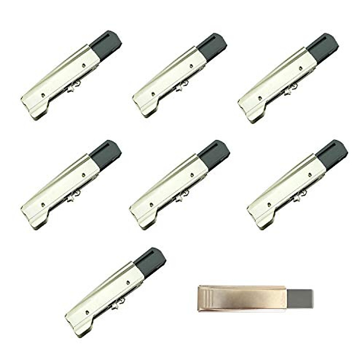 (8 PCS) Blum BLUMOTION 973A0500 Soft and Effortless Self Closing Mechanism for Full Overlay Hinge Application, Made in Austria, Kitchen Hinge Damper, Cabinet Door Soft Close Hinge Buffer