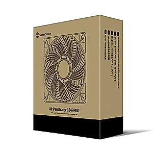 Silverstone Air Penetrator 184i PRO High Performance 180mm air Channeling Fan with Shark Force Technology, SST-AP184i-PRO