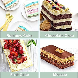 Anxbbo 3 Pack Silicone Bread Loaf Pans No-Stick Large Loaf Pan Set, Flexible Silicone Baking Molds for Bread, Cake, Meatloaf, BPA Free and Dishwasher Safe (3 Pack (9.8''L x 4.7''W x 2.7''H))