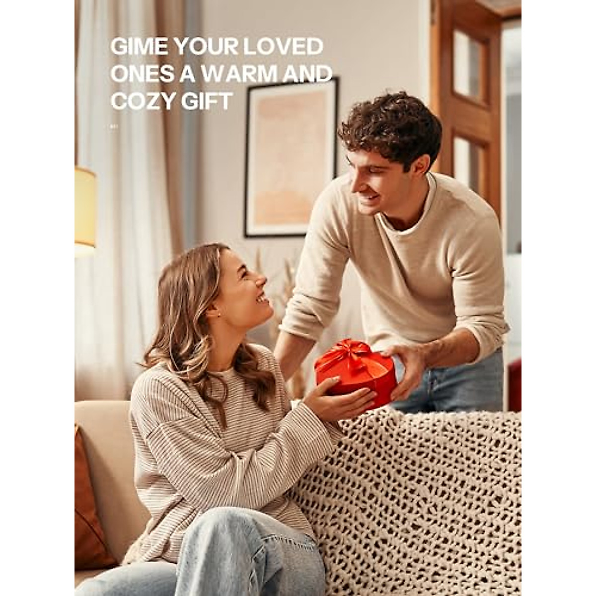 Reemix Electric Warming Tray, Foldable Food Warming Mat with Adjustable Max Temperature 212 Fahrenheit, Auto Shut-Off Food Warmer for for Gatherings, Parties, Everyday Use (Creamy White)