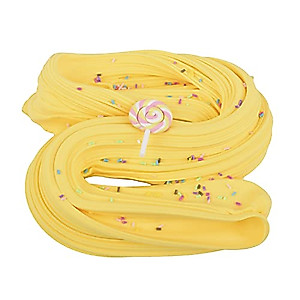 Lollypop Butter Slime, Yellow Scented Slime, Stress Relief Toy for Girls and Boys, for Kids Education, Party Favor, Super Soft and Non-Sticky(7oz 200ML)