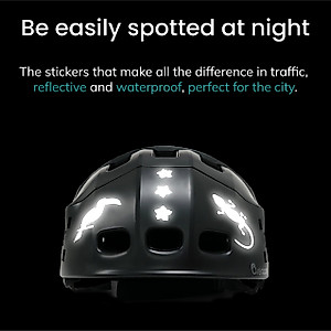 Overade Reflective Stickers for Bicycle Helmet (Nature)