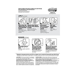 Command Spray Bottle Hanger, Total 2 Holders with 4 Command Strips, 2 Pack of 1 Hanger, Organize Damage-Free