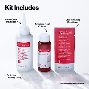 Revlon ColorSilk Permanent Hair Color, 100% Gray Coverage Dye Kit, Ammonia-Free, Keratin and Amino Acids, Blonde Shades, 74 Medium Blonde (Pack of 3)