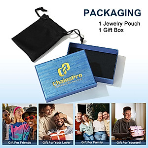 Man Chain Necklace Steel 28 inch Stainless Jewelry Gift