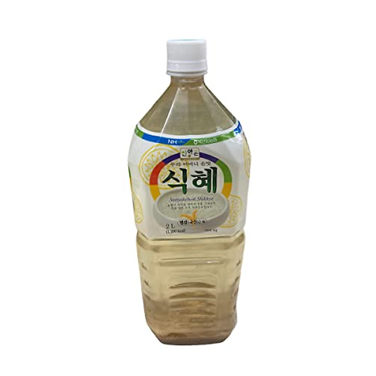Sanyakehon Shikhye Rice Punch with Pulp (NON ALCOHOL) Korean traditional beverage made with malt barley (yeotgireum, 엿기름) and cooked rice - 67.62 Fl oz (Pack of 1)