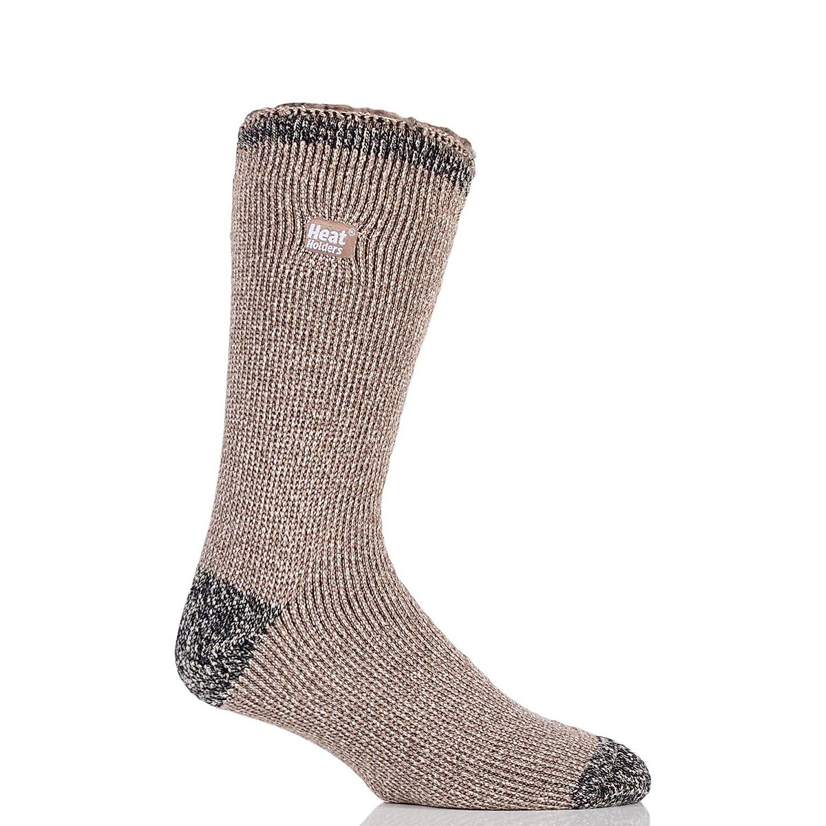 Heat Holders Men's Twist Socks Black/Grey Twist/Men's 7-12 in Mens 7-12