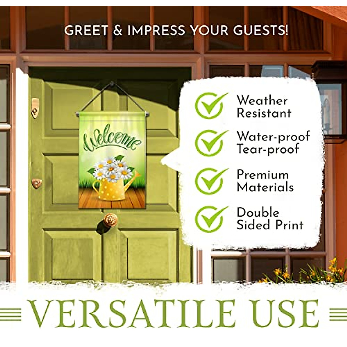 Seasonal Garden Flags Set of 12 Double Sided 12x18, Seasonal Garden Flag, Holiday Flags, Yard Flag, Mini Garden Flags, Outdoor Flags Decorative 12x18, Lawn Flag, Seasonal Garden Flags Pack (Seasons)