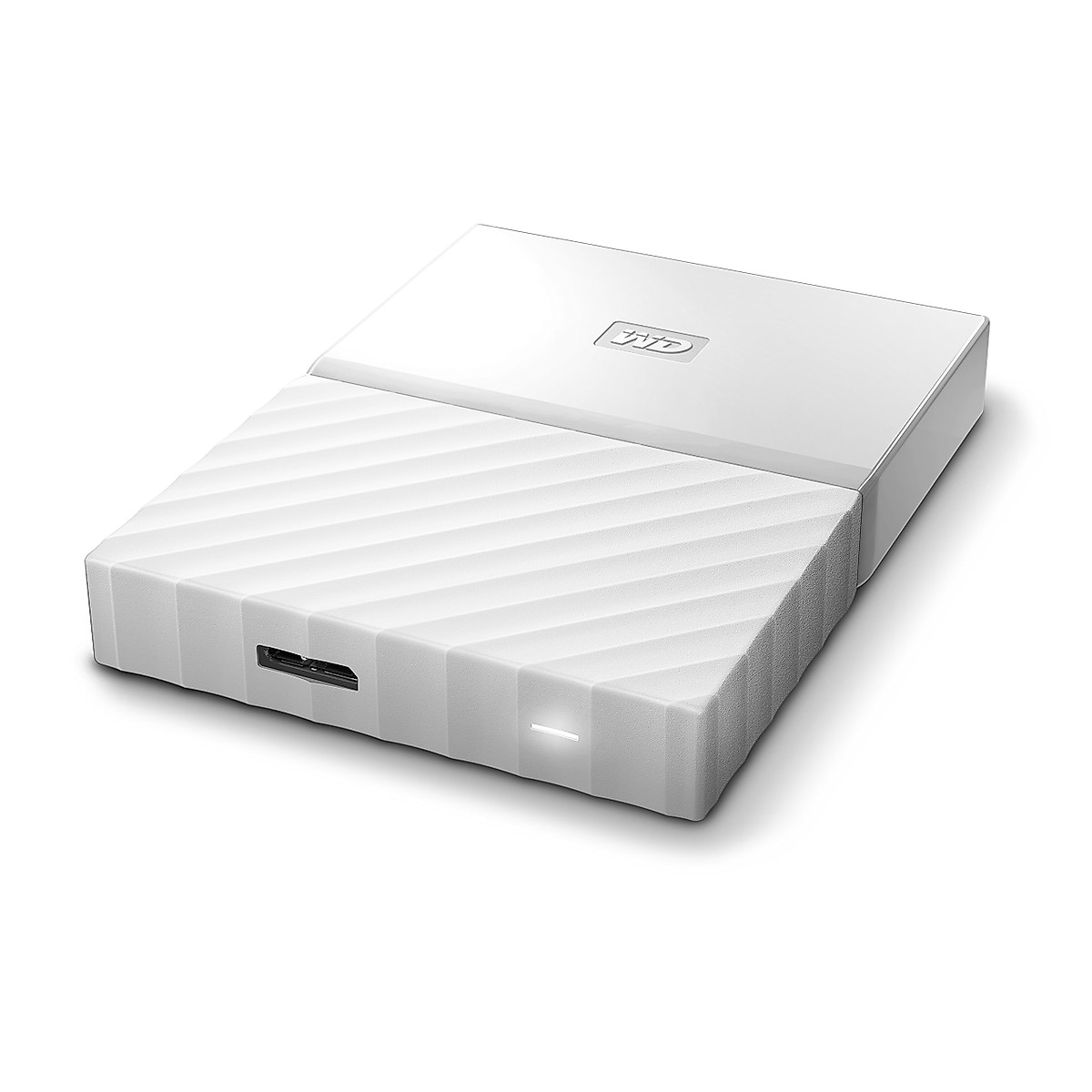 WD 4TB White My Passport Portable External Hard Drive - USB 3.0 - WDBYFT0040BWT-WESN (Renewed)