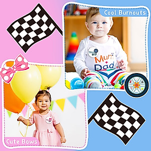 48 Pieces Burnouts or Bows Gender Reveal Buttons Pins Team Boy Team Girl Button Pins Burnouts Gender Reveal Decorations in Pink and Blue for Baby Shower Gender Reveal Party Game Supplies 1.73 Inch