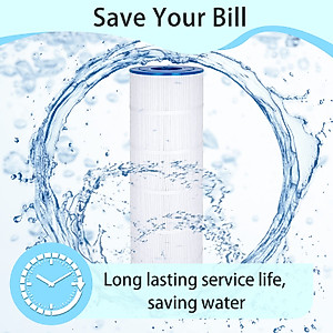 Future Way 4-Pack Pool Filter Cartridges Replacement for Jandy CV460, CL460, Replace Jandy R0554600, Pleatco PJAN115, 460 sq.ft