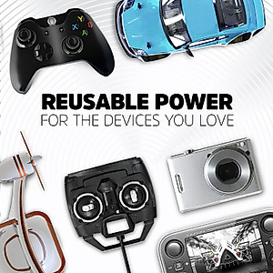 Energizer AAA Rechargeable Batteries, High Capacity Pre-Charged (4 Count)