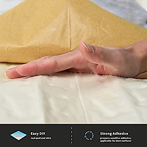 Art3d 30Pcs 3D Brick Wallpaper in White, Faux Foam Brick Wall Panels Peel and Stick, Waterproof for Bedroom, Living Room, and Laundry Decor (43.5Sq.Ft)