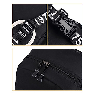 TPSTBAY Anime Character Kujo Jotaro Printing Oxford Backpack With USB Charging Port, Casual Laptop Daypack (5)