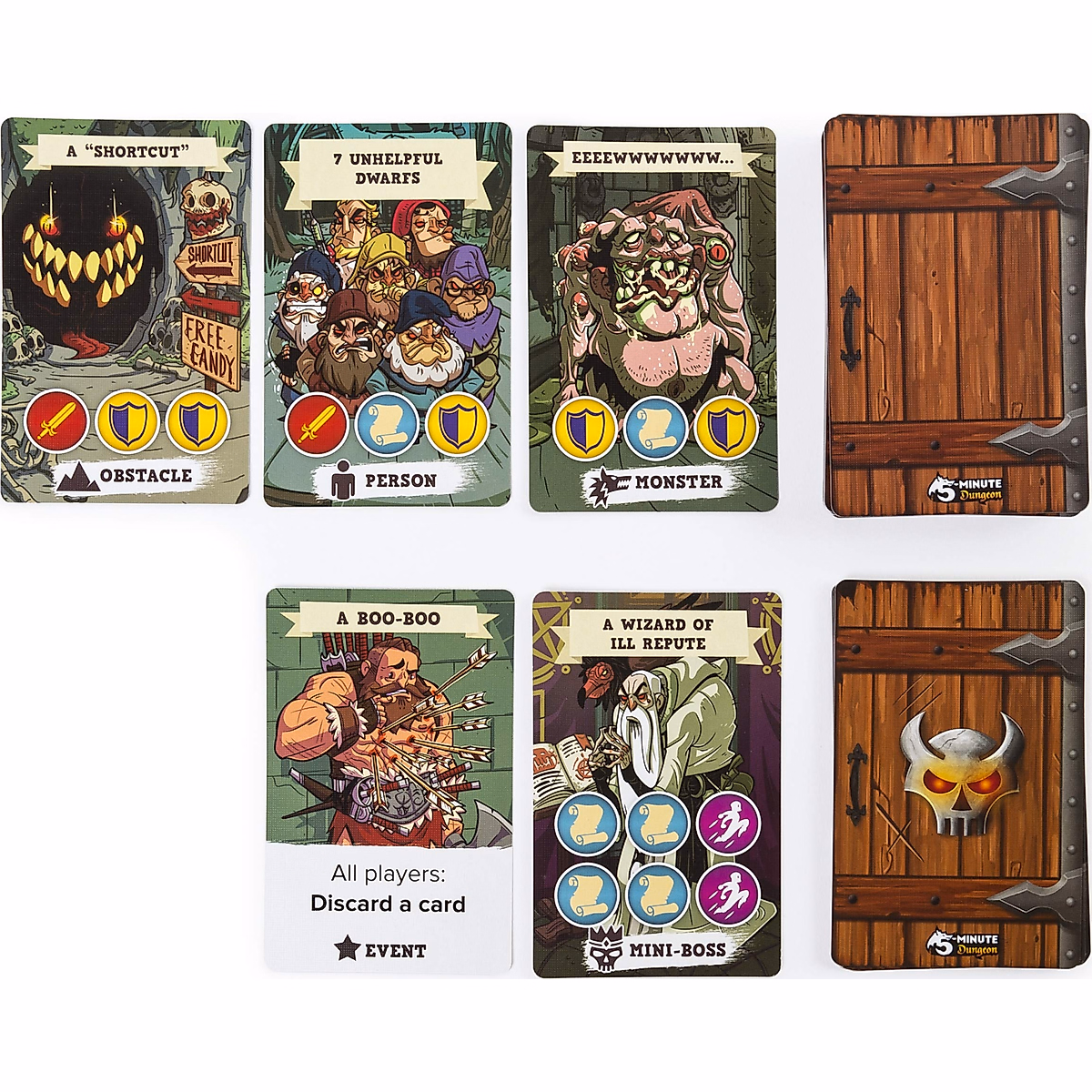 5 - Minute Dungeon Fun Card Game for Kids and Adults