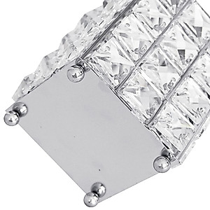 Miaowater Makeup Brush Holder Organizer Cosmetic Brushes Storage Eyeliners Eyebrow Pencil Container Cup (Silver Square)