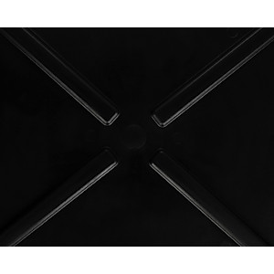 Camco Dishwasher Drain Pan | Protects Floors, Cabinets, Walls & Features Front Opening for Easy Leak Detection | Crafted of Heavy-Duty Polymer | Black, 23-5/8” x 20-1/2” (20602)