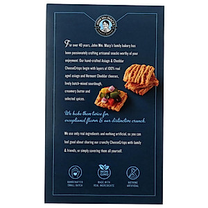 Macys Cheese Crisp Asiago Chdr