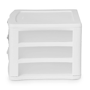 Sterilite ClearView 3 Storage Drawer Organizer