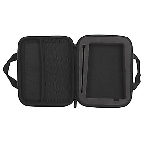 Mowind 17 Key Kalimba Case Thumb Piano Bag Shockproof Waterproof with Gloves Finger Stall Cleaning Cloth Black