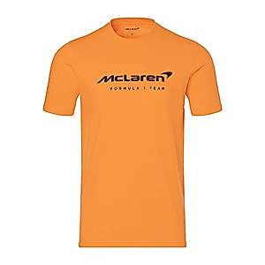 McLaren F1 Men's Core Essentials Logo T-Shirt (L, Orange)