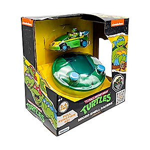Teenage Mutant Ninja Turtles 3" Micro Shell Racers, Leonardo, Ages 5+