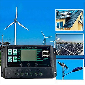 Fauge 200W Watt Solar Panel Kit 12Volt Battery Charge Controller for Rv Caravan Boat -With 50A Controller