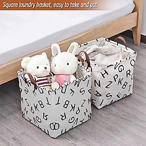 DEYIZY Collapsible & Foldable Laundry Baskets,Space-Saving Kids Laundry Basket for Easy Laundry Storage & Organization - Perfect for living room, Balcony, Toilet & Kitchen