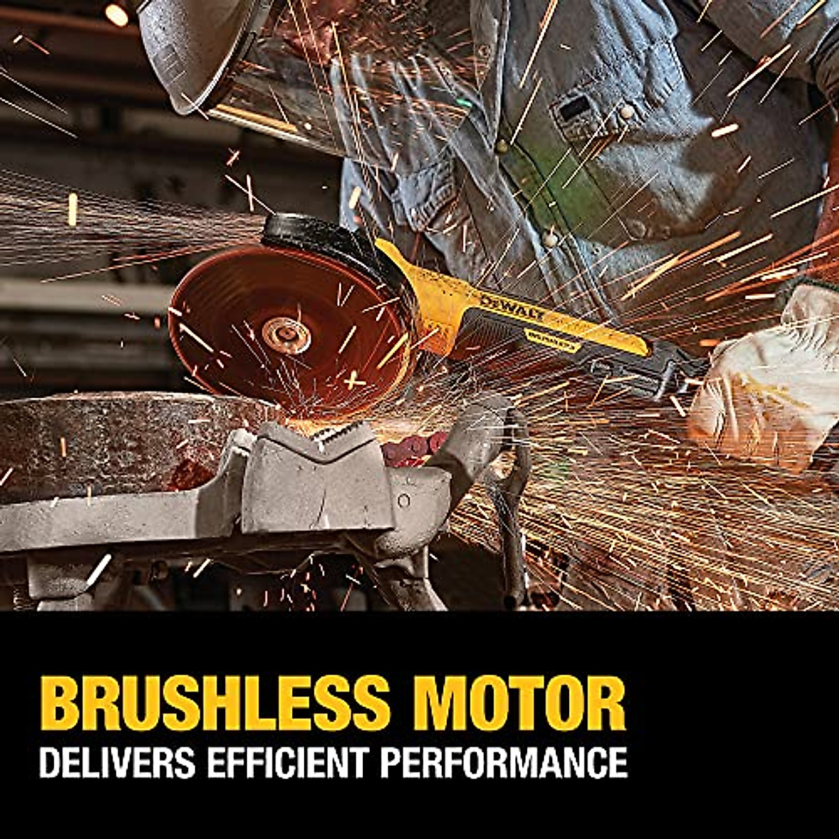 DEWALT Angle Grinder, RAT Tail, 7-Inch, 13-Amp (DWE43840CN)