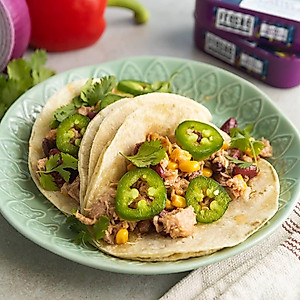 Freshé Gourmet Canned Tuna Variety Pack (4 Pack) Healthy High-Protein Skipjack Fish & Ready-to-Eat Meal – All-Natural, Non-GMO, Wild-Caught Tuna – Gluten Free Diet Friendly