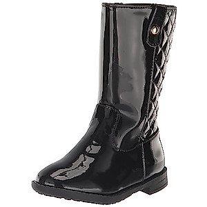 Gymboree Girls And Toddler Classic Cowgirl Tall Riding Western Boot, Black, 2 Big Kid US